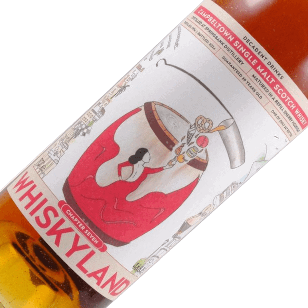 Whiskyland Chapter Seven Springbank 30y 單一麥芽威士忌 (頹廢飲料) - 花落一杯酒